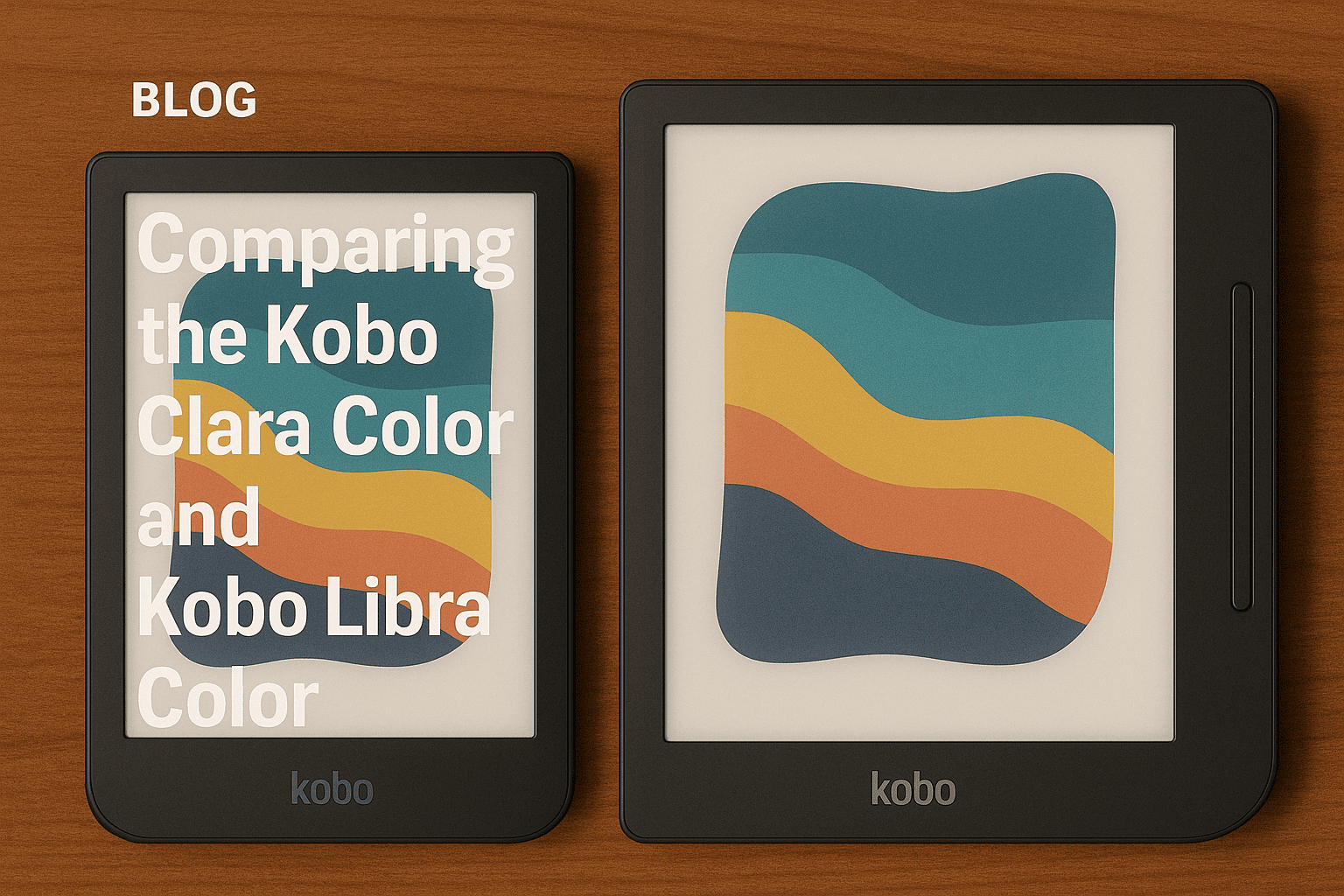 Kobo Clara Color vs. Kobo Libra Color: Analysis of Cases and Features ...